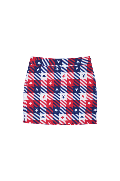 Classic Skort - Star Plaid – Loudmouth