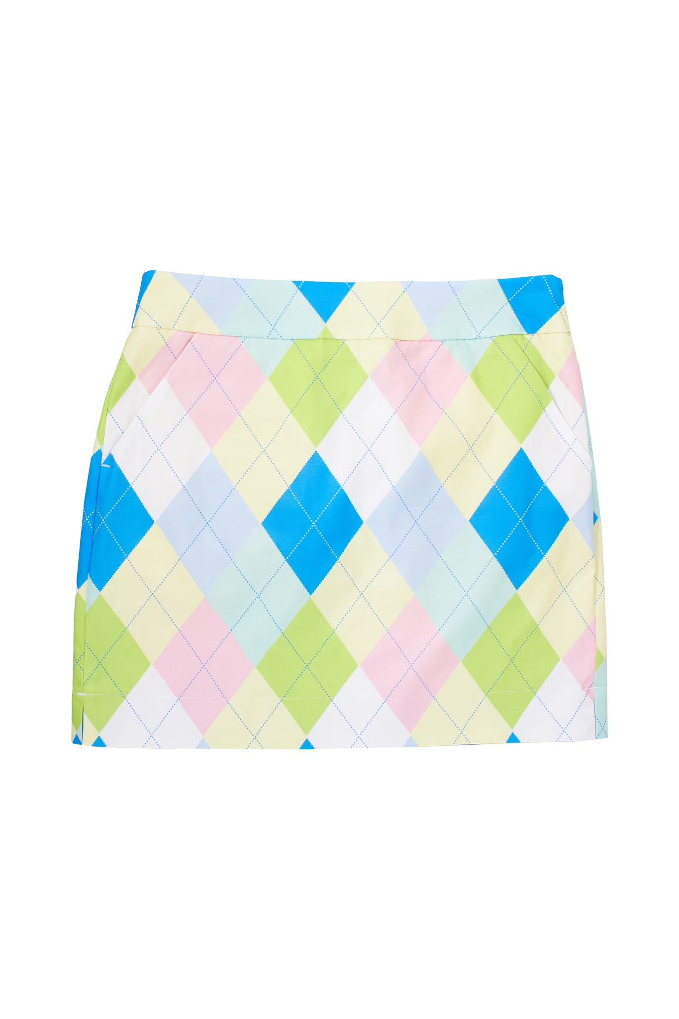 Classic Skort - Pastel Argyle – Loudmouth