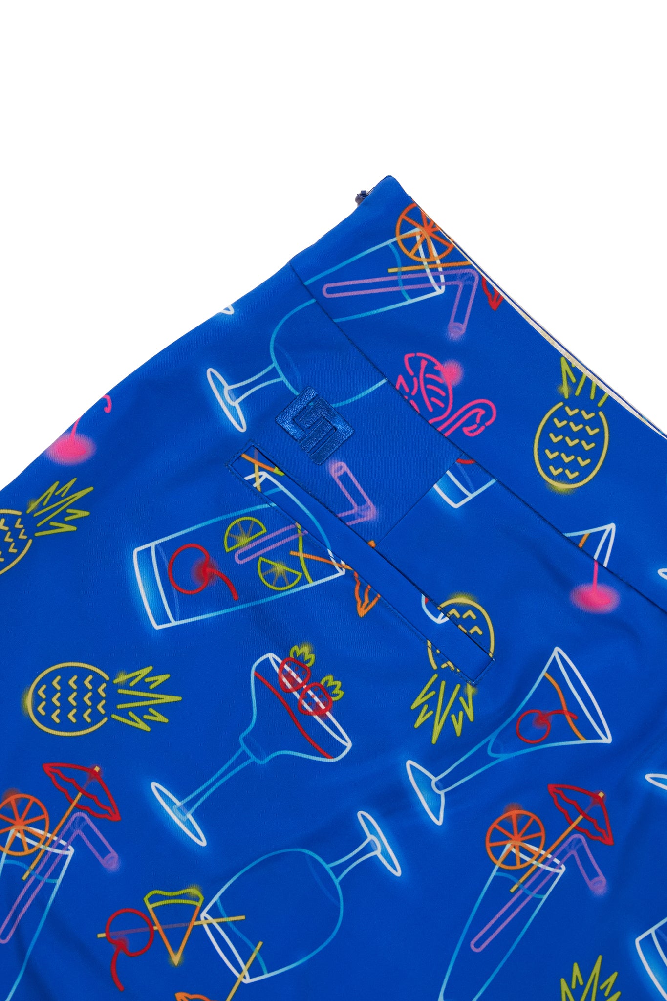 Classic Skort - Neon Cocktails Blue – Loudmouth